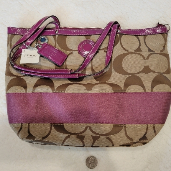 Coach | Bags | Coach Purse Berry | Poshmark